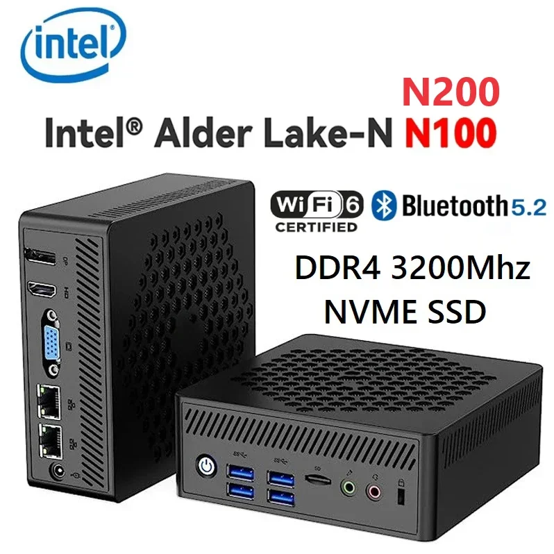 AC8-N-Fanless-Mini-PC-Intel-Alder-Lake-N100-N200-Mini-PC-Desk-Computer ...