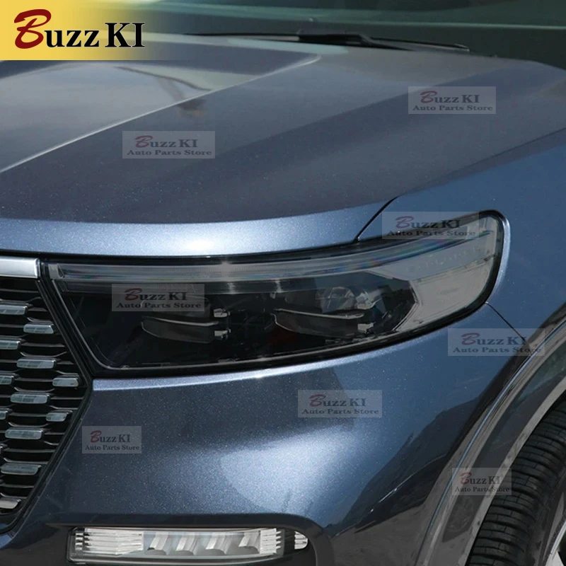 For Ford Explorer 2020 U625 2021 2 Pcs Car Headlight Protective Anti ...