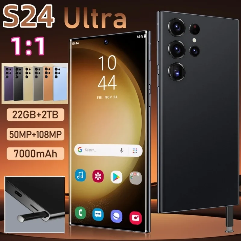 S24-Ultra-Mobile-Phones-7-3-HD-Screen-SmartPhone-Original-22GB-2TB-4G ...
