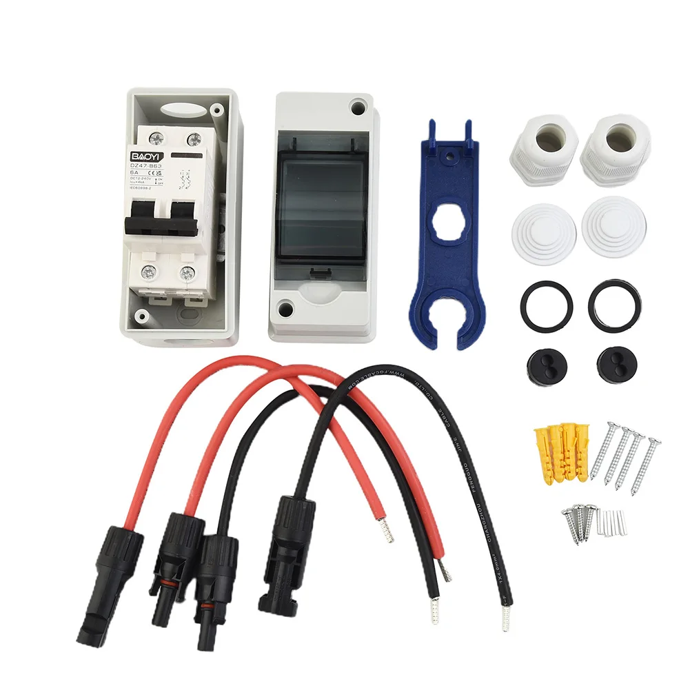 Solar Circuit Breaker PV Isolator Switch DC/AC 30A IP65 Disconnect ...