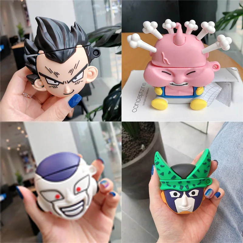 Dragon-Ball-Cell-Bluetooth-Headset-Case-Suit-para-Airpods-desenhos ...