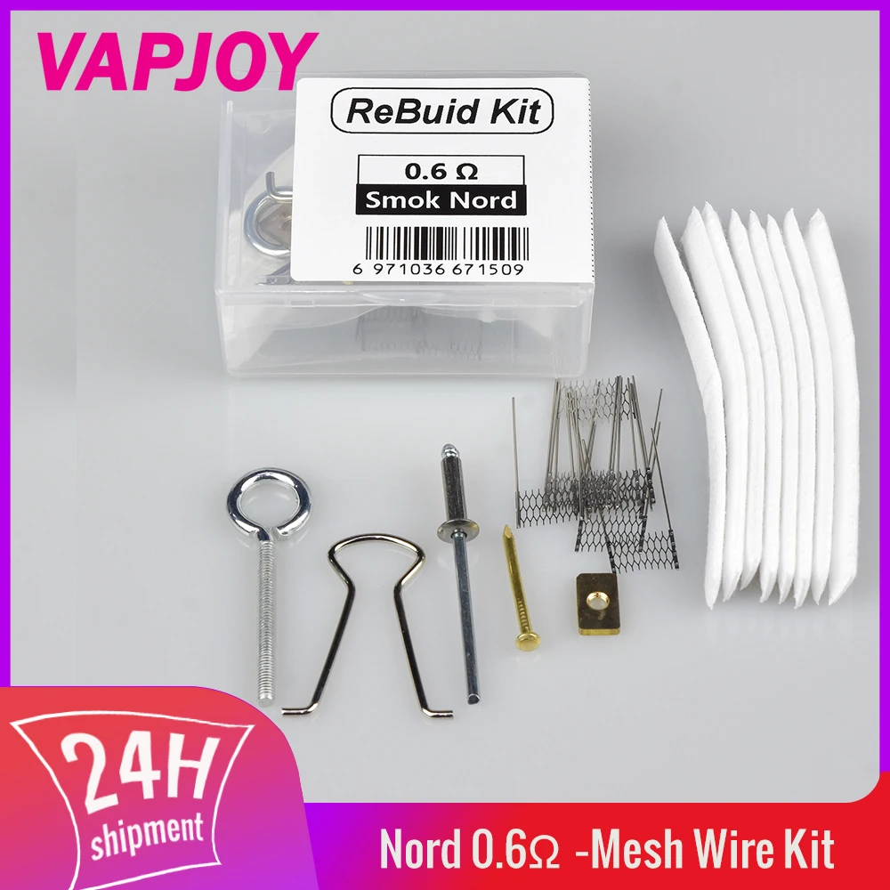 Mesh-Wire-Replacement-Coil-Repair-Rebuild-Kit-para-Nord-0-6ohm-Hand ...