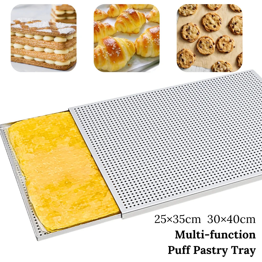 Puff-Pastry-Baking-Tray-Mille-Feuille-Rectangular-Pastry-molds-Baking ...