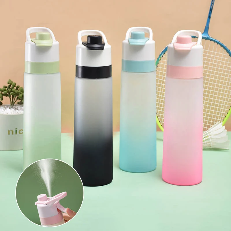 700ml-Spray-Water-Bottle-Large-Capacity-Portable-Outdoor-Sport-Fashion ...