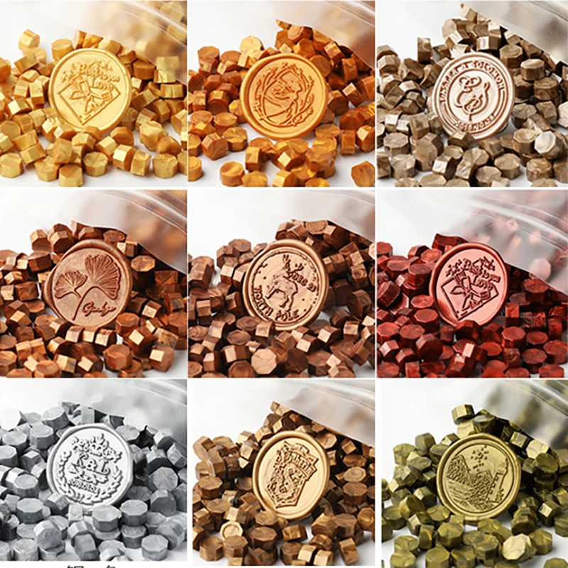 DIY-Metal-Wax-Seal-Sealing-Stamp-Beads-Retro-Glossy-Matte-Stamps-Bead ...