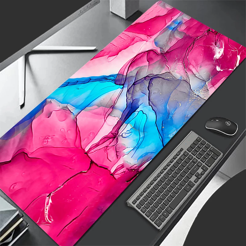 Mouse-Pads-Fashion-Pink-marble-Large-Gaming-Mousepad-XXL-Keyboard-Gamer ...