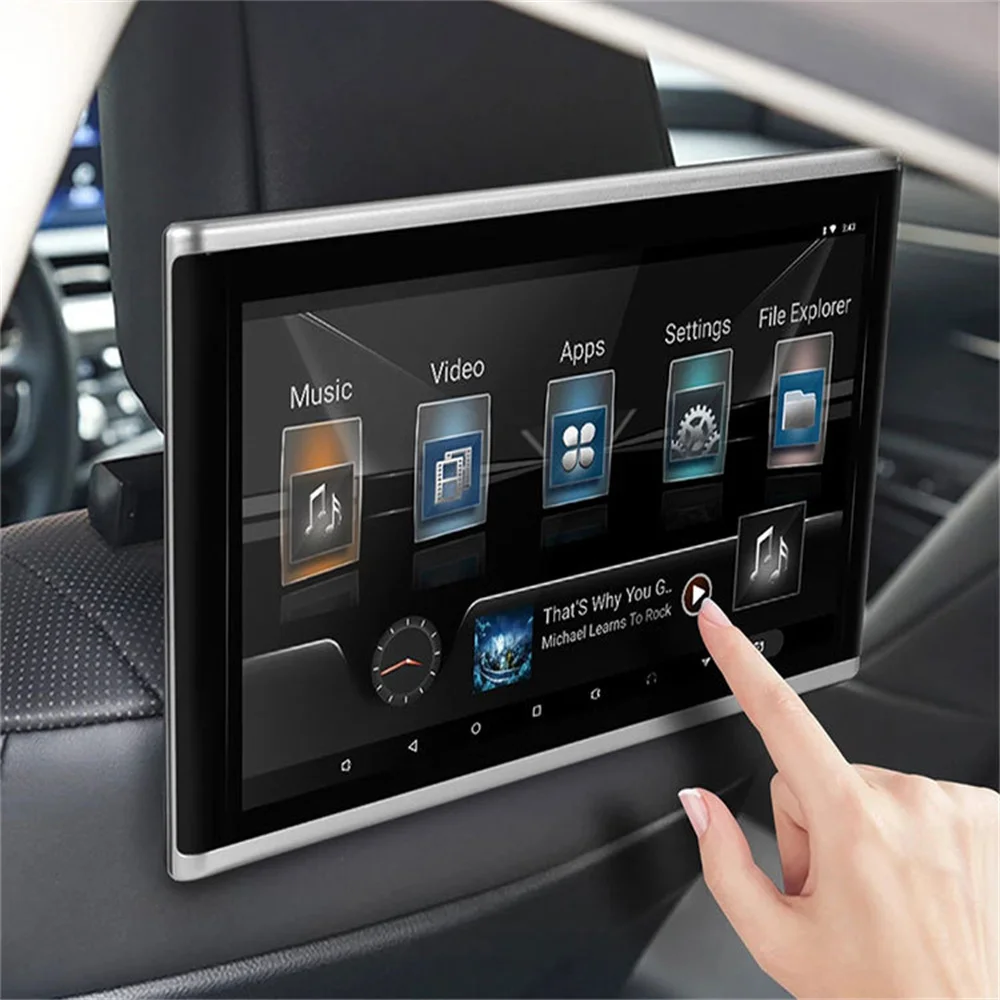Car-Headrest-Video-Multimedia-Player-Bluetooth-Rear-Back-Seat-TV ...