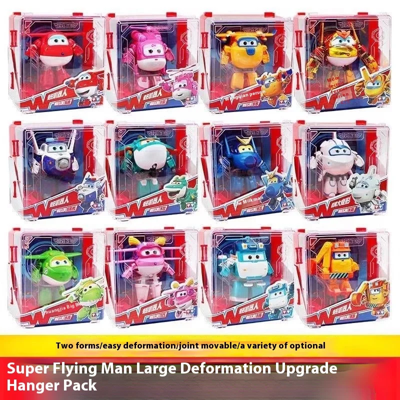 Hot New Super Wings 2" Scale Mini Transforming Anime Deformation Plane ...