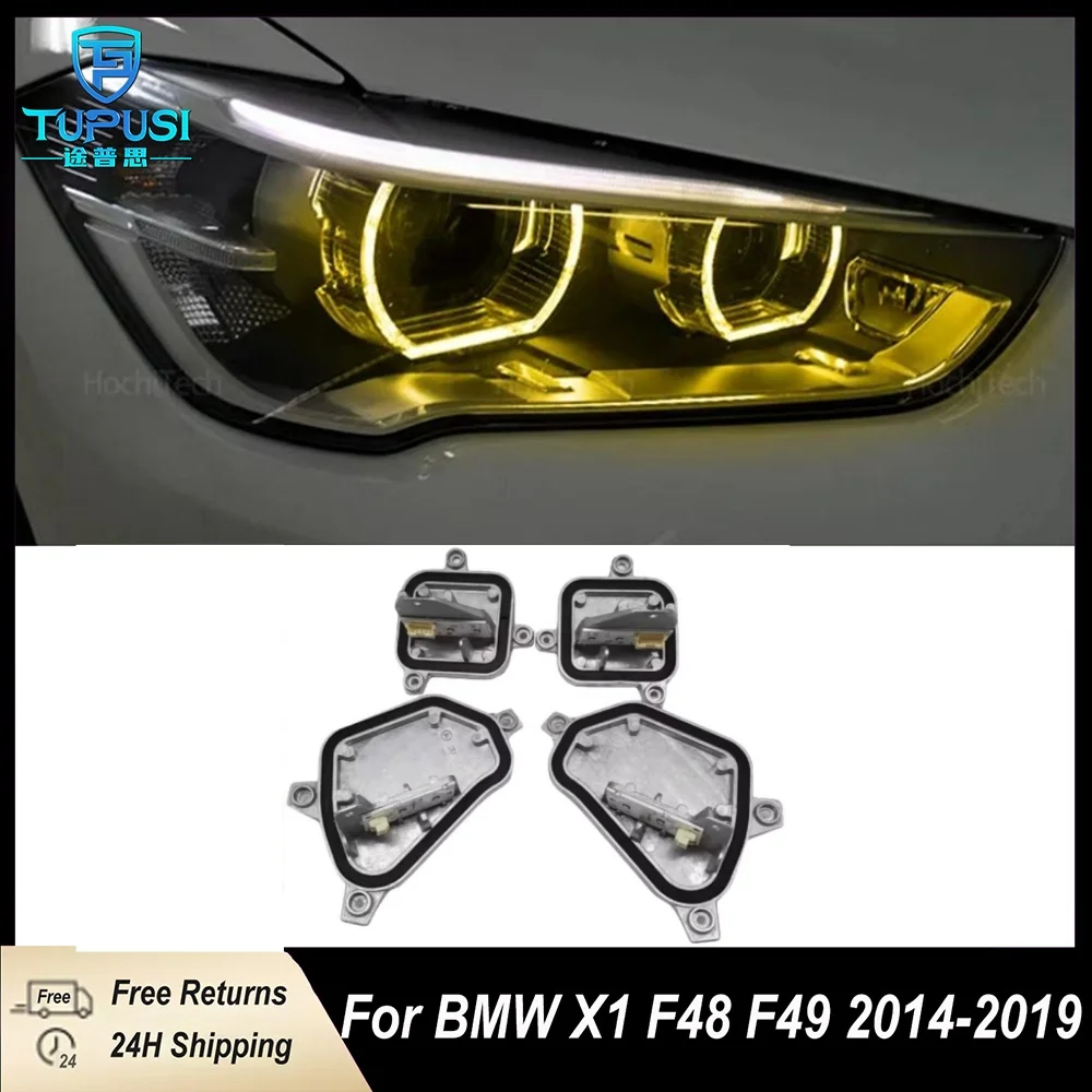 4 Uds faro LED DRL módulo de luz de circulación diurna luz LED para BMW ...