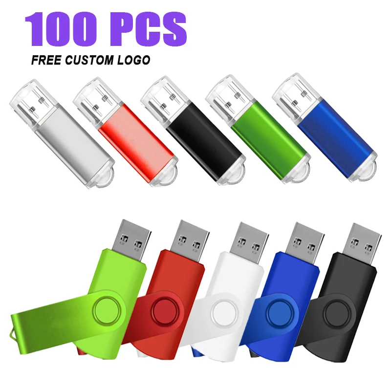 100pcs/lot Colour Usb Flash Drive Pen Drive 1gb 2gb 4gb 8gb 16gb ...