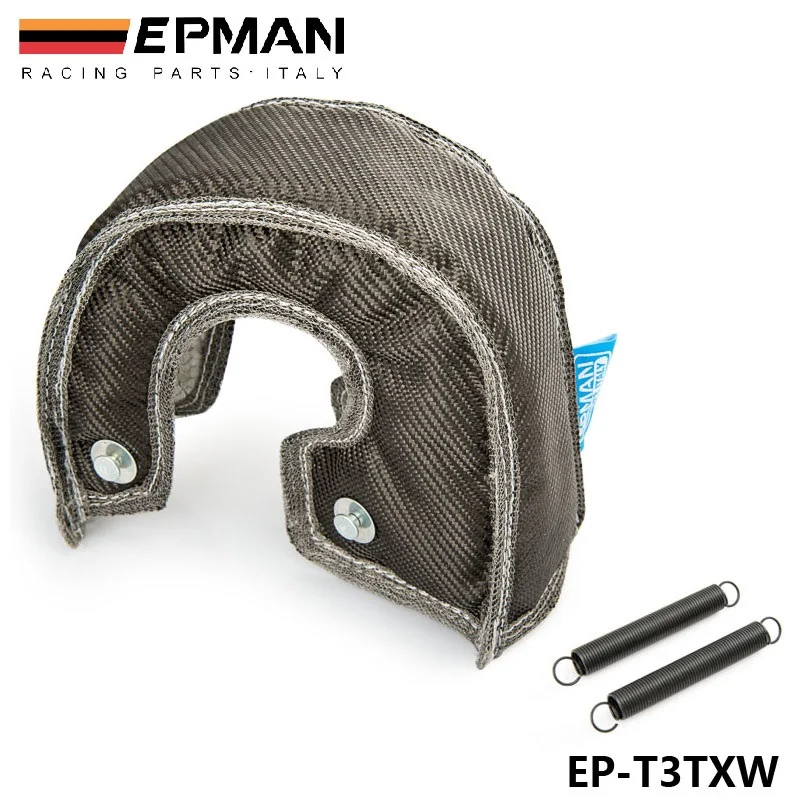 Epman Carbon Fiber Turbo Blanket Heat Shield Cover High Performance For ...