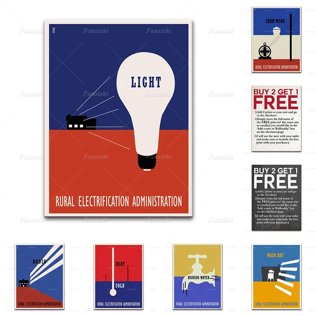 Rural Electrification Administration Logo