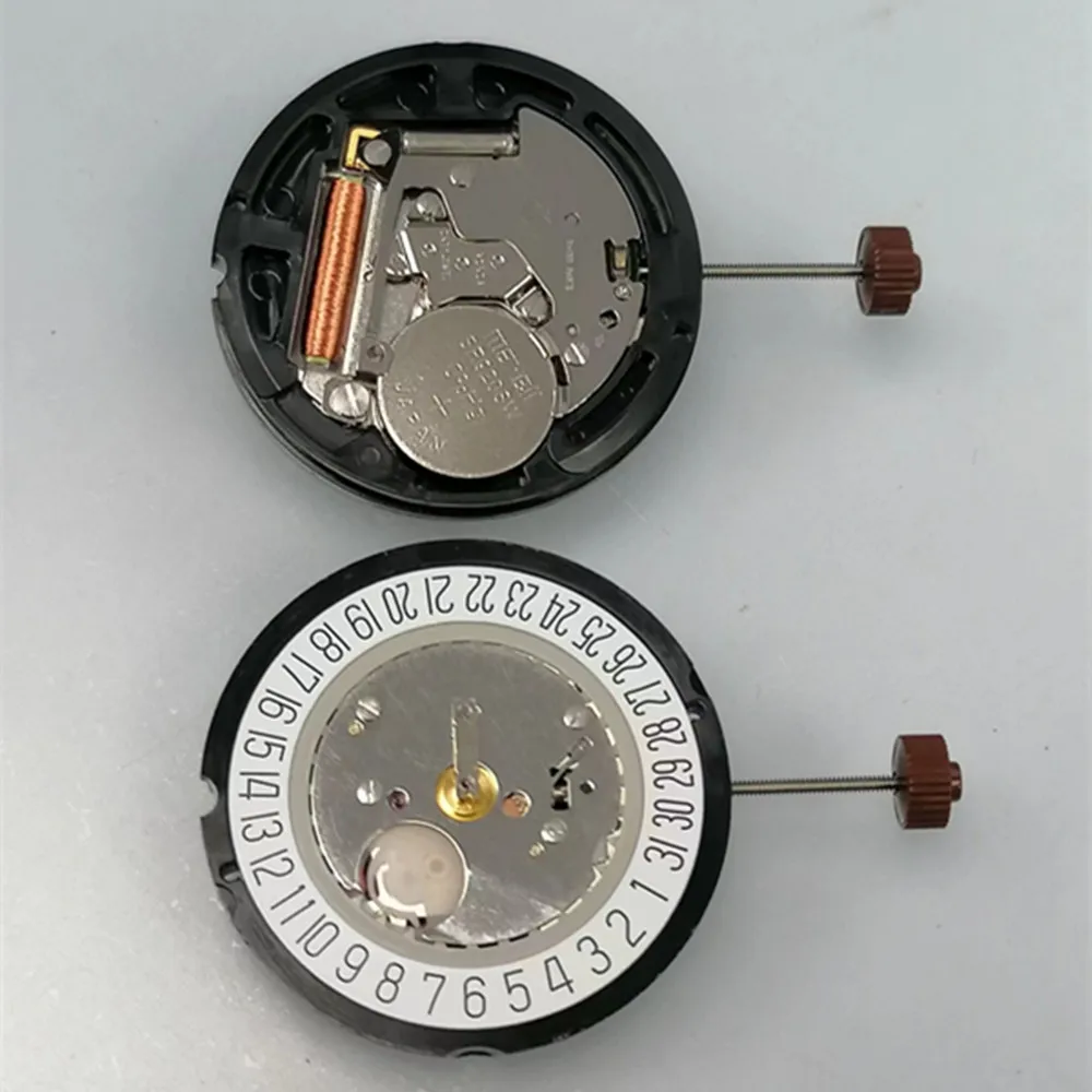 Watch movement parts original 515 movement single calendar three pin ...