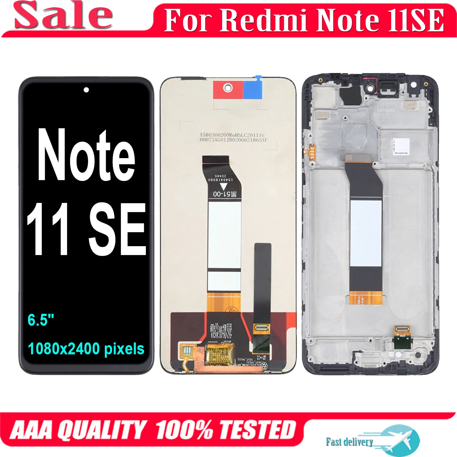 For-Xiaomi-Redmi-Note-11SE-11-SE-LCD-Display-Touch-Screen-Replacement ...