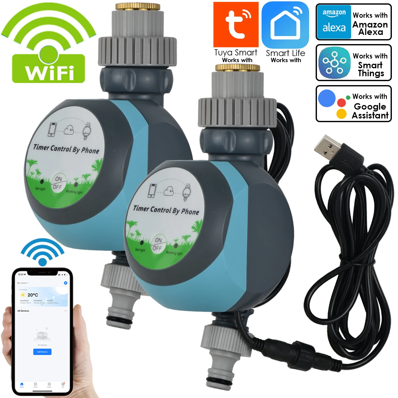 WiFi-Irrigation-Timer-Garden-Watering-Controller-Automatic-Intelligent ...