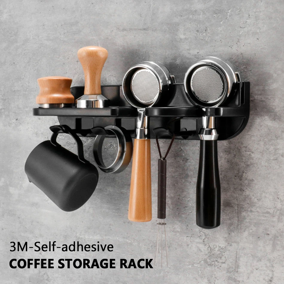 Wall-Mount-Coffee-Set-51-54-58mm-Storage-Rack-No-Punching-Espresso ...