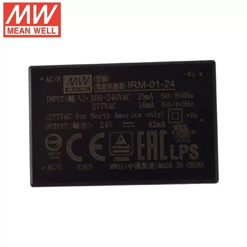 MEAN-WELL-IRM-01-1W-Encapsulated-PCB-Style-AC-DC-Module-Type-Power ...