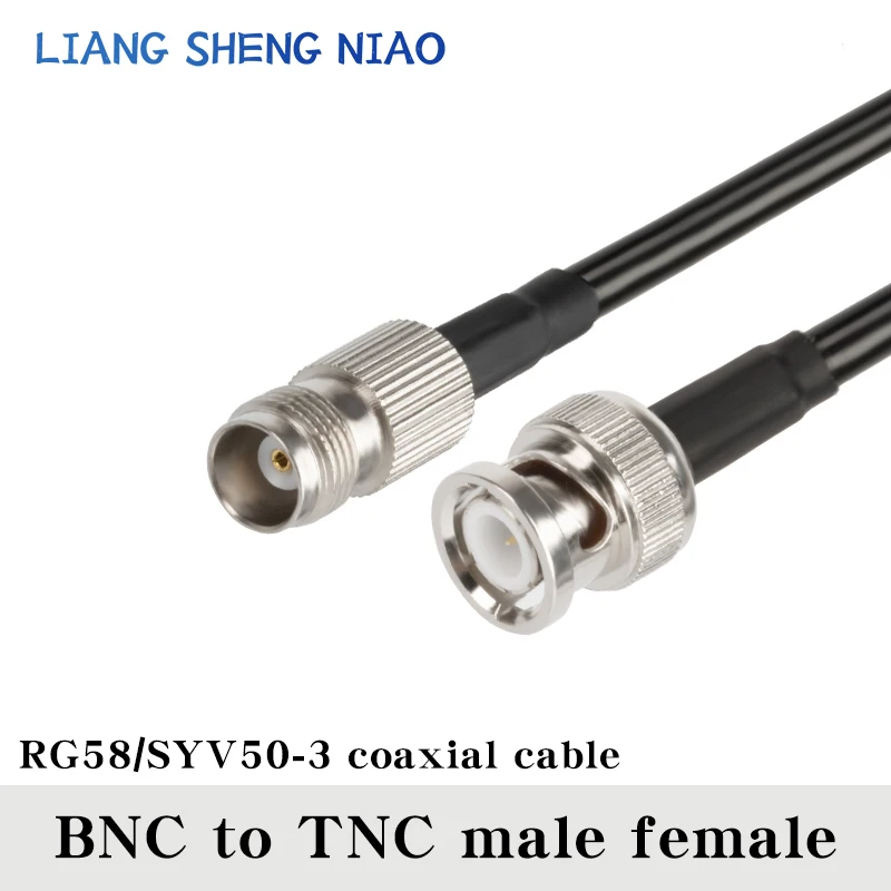 RG58-Coaxial-Cable-BNC-male-to-TNC-Male-Female-connector-Pigtail-Coax ...
