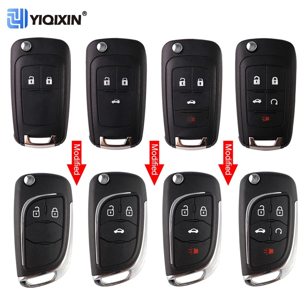 Car-Key-Shell-For-Opel-Vauxhal-Insignia-Astra-J-Zafira-Mokka-Corsa ...
