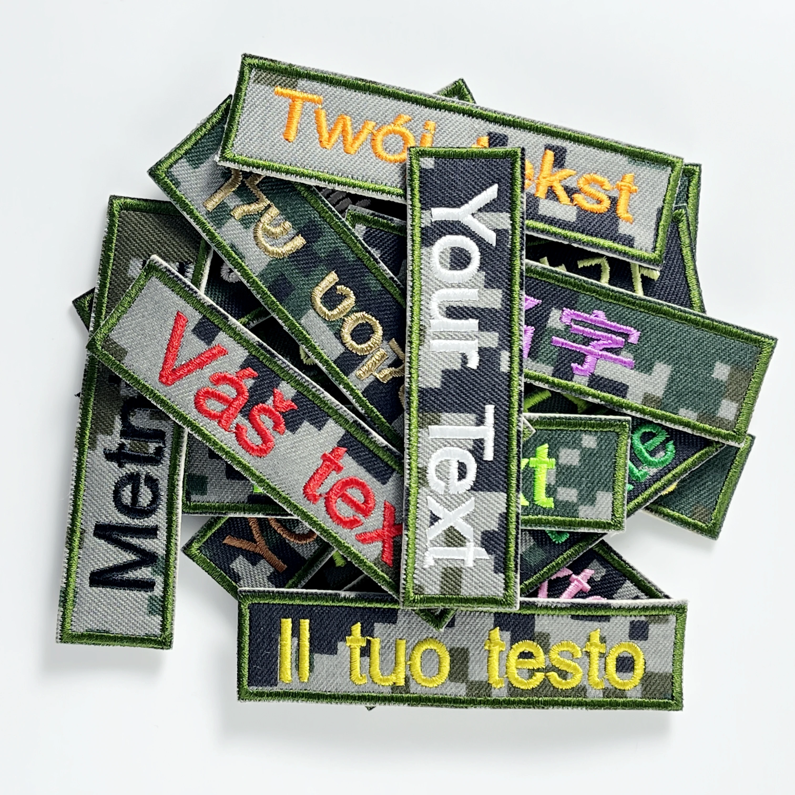 Military Tactical Badge,Embroidered Name patches,velcro patch,Iron on ...