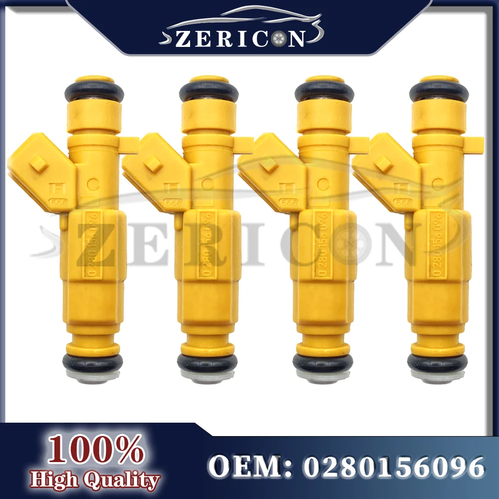 4PCS-Novo-Injetor-de-Combust-vel-Bocal-0280156096-Para-Volkswagen-Golf ...