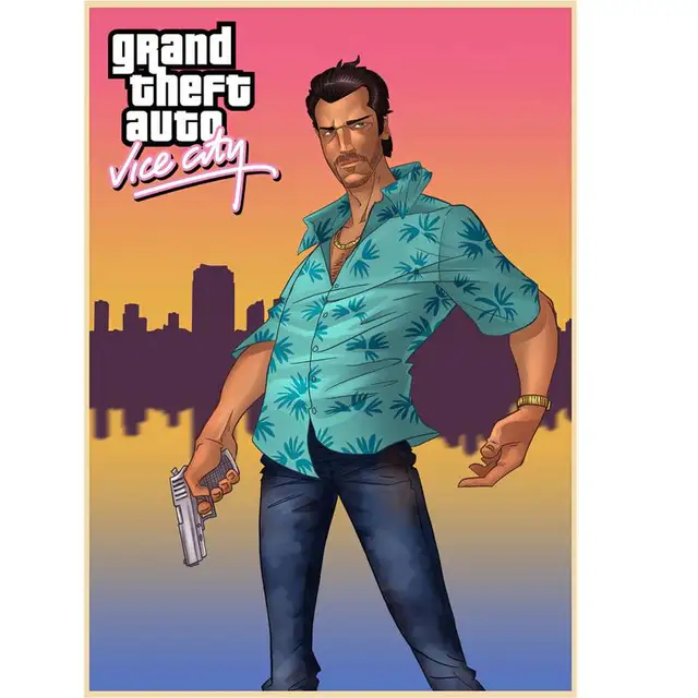 Gta Vice City Poster