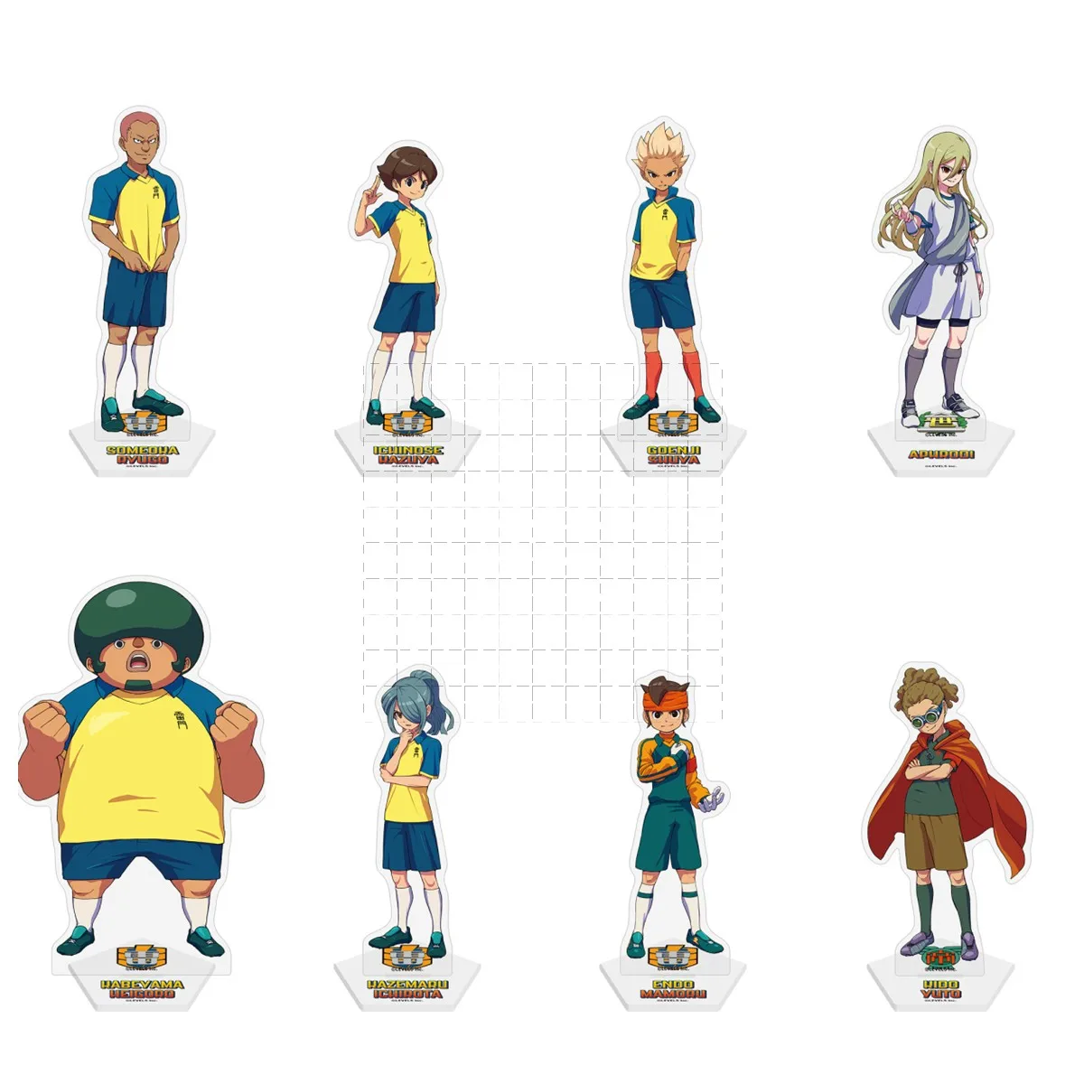 Game INAZUMA ELEVEN 11 Acrylic Stand Doll Anime Endo Mamoru Shuya ...