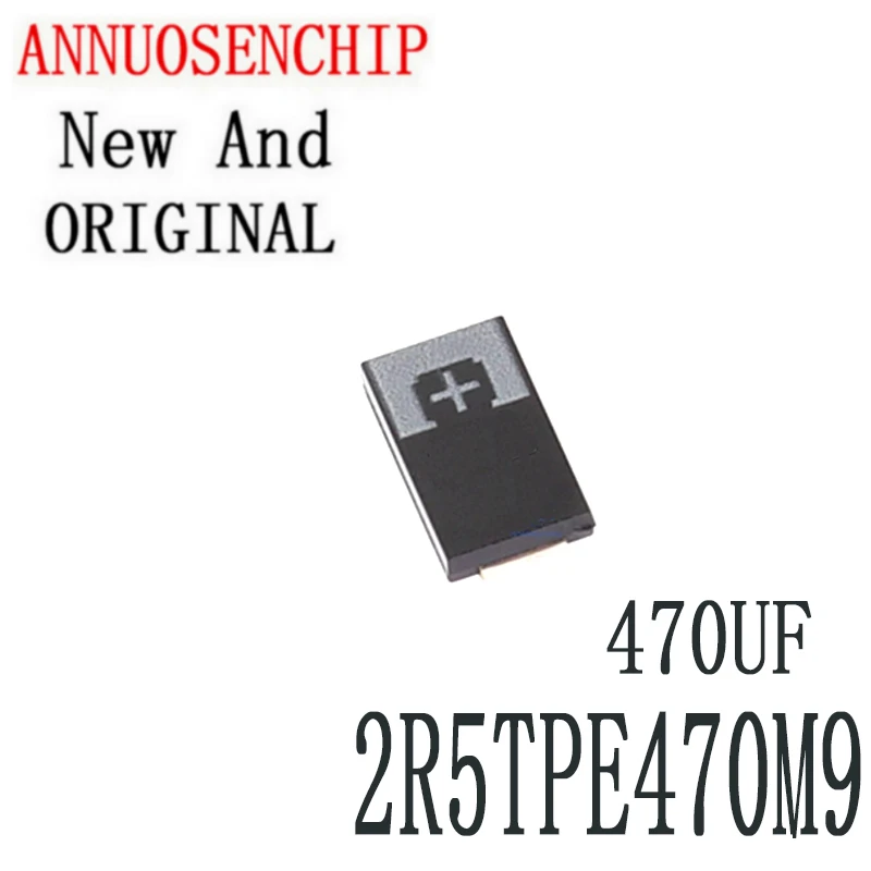 5 10 20PCS New And Original 470UF 2.5V 470 6.3V SMD Tantalum Capacitors ...
