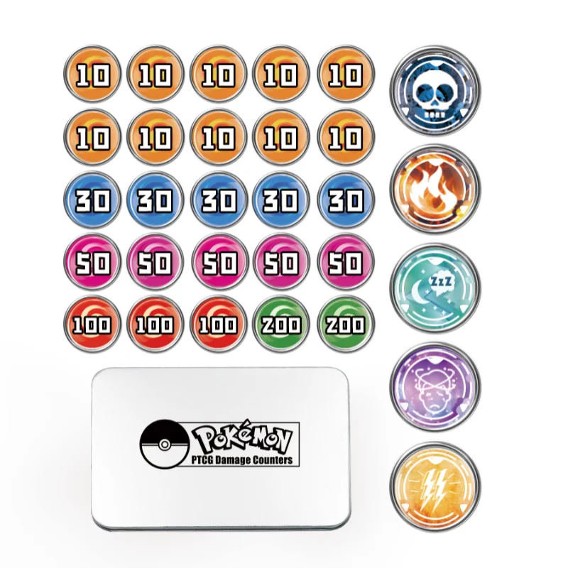 Anime Pokemon PTCG GX, contadores de daños en condiciones especiales ...