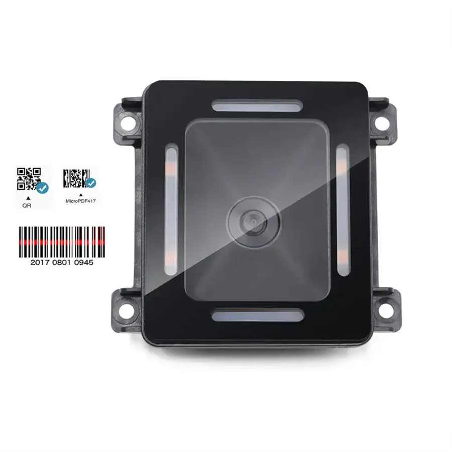 Ultra thin 2D QR Code NFC Reader for Access Control Barcode Scanner ...