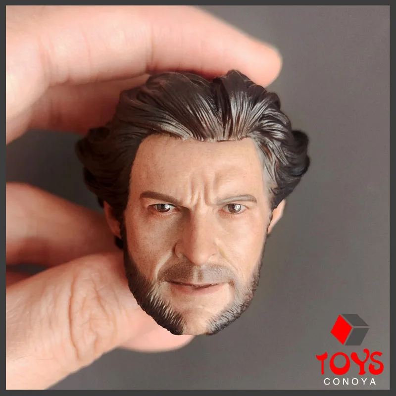 1/6 Scale Young Wolverine Logan Hugh Jackman Head Sculpt Without Cigar ...
