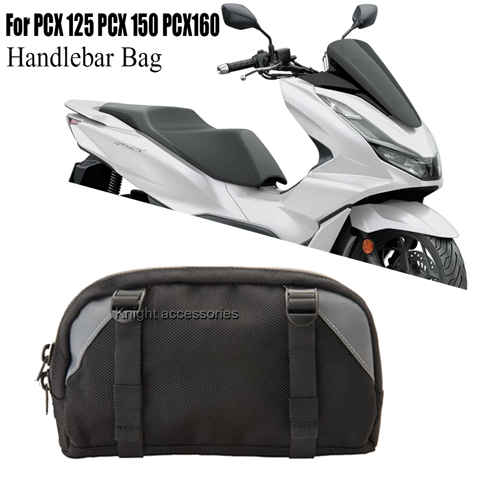 For-Honda-PCX-125-PCX-150-PCX160-Motorcycle-front-handlebar-bag-multifunctional-storage-bag ...