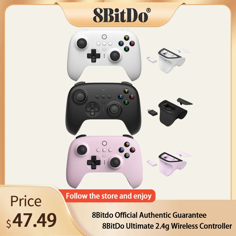 8BitDo-Ultimate-Wireless-2-4G-Gaming-Controller-with-Charging-Dock-for ...