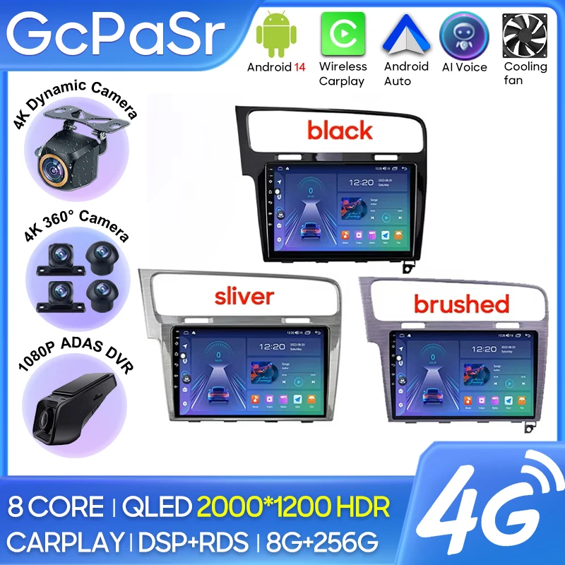 Car-Radio-Android-13-For-Volkswagen-Golf-7-MK7-2012-2020-GPS-Navigation ...