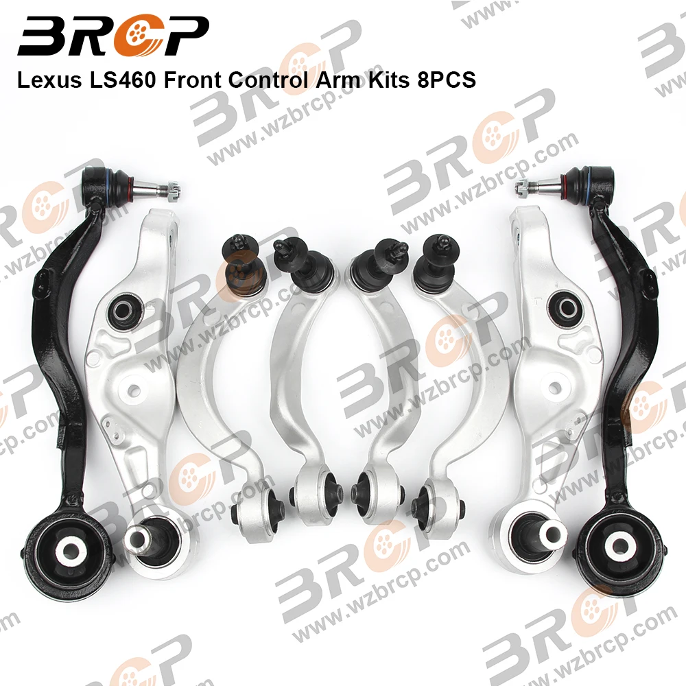 BRCP-8-Pieces-Front-Suspension-Control-Arm-Kits-For-Lexus-LS460-S460L ...