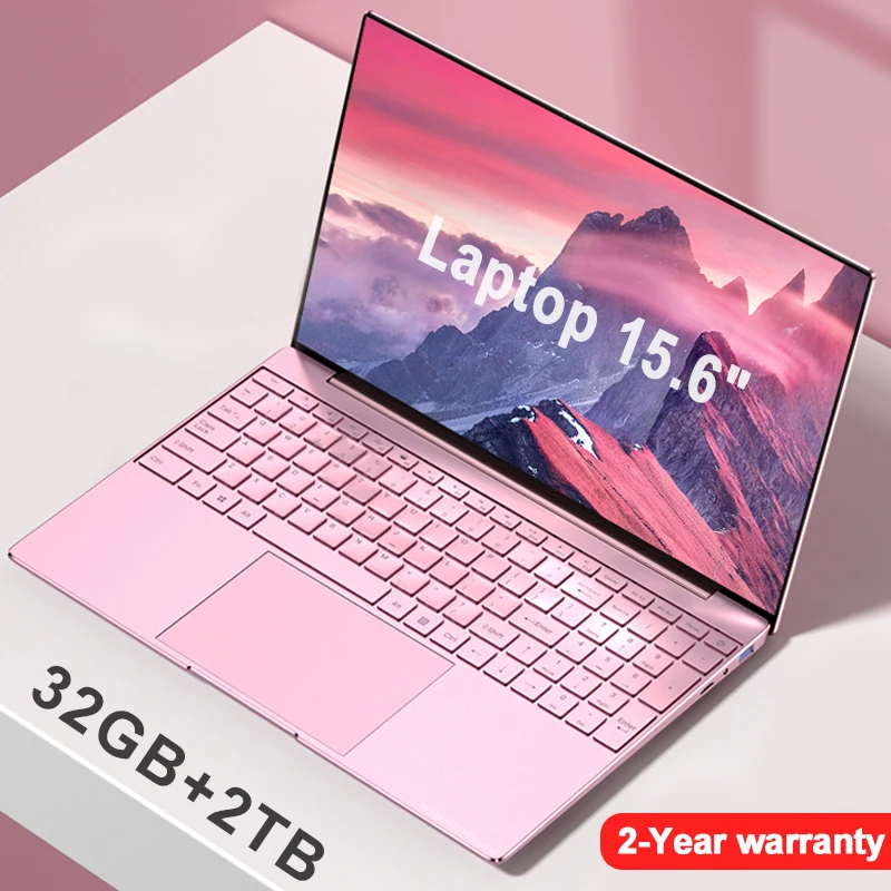 Laptop 15.6"Intel Celeron N5095 32GB+2TB notebook Windows 11 Backlit ...