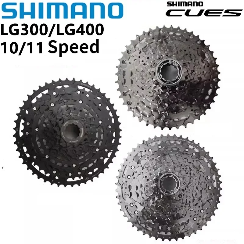 SHIMANO-CUES-10-12Speed-Cassette-Sprocket-LG300-11-48T-LG400-11-50T ...