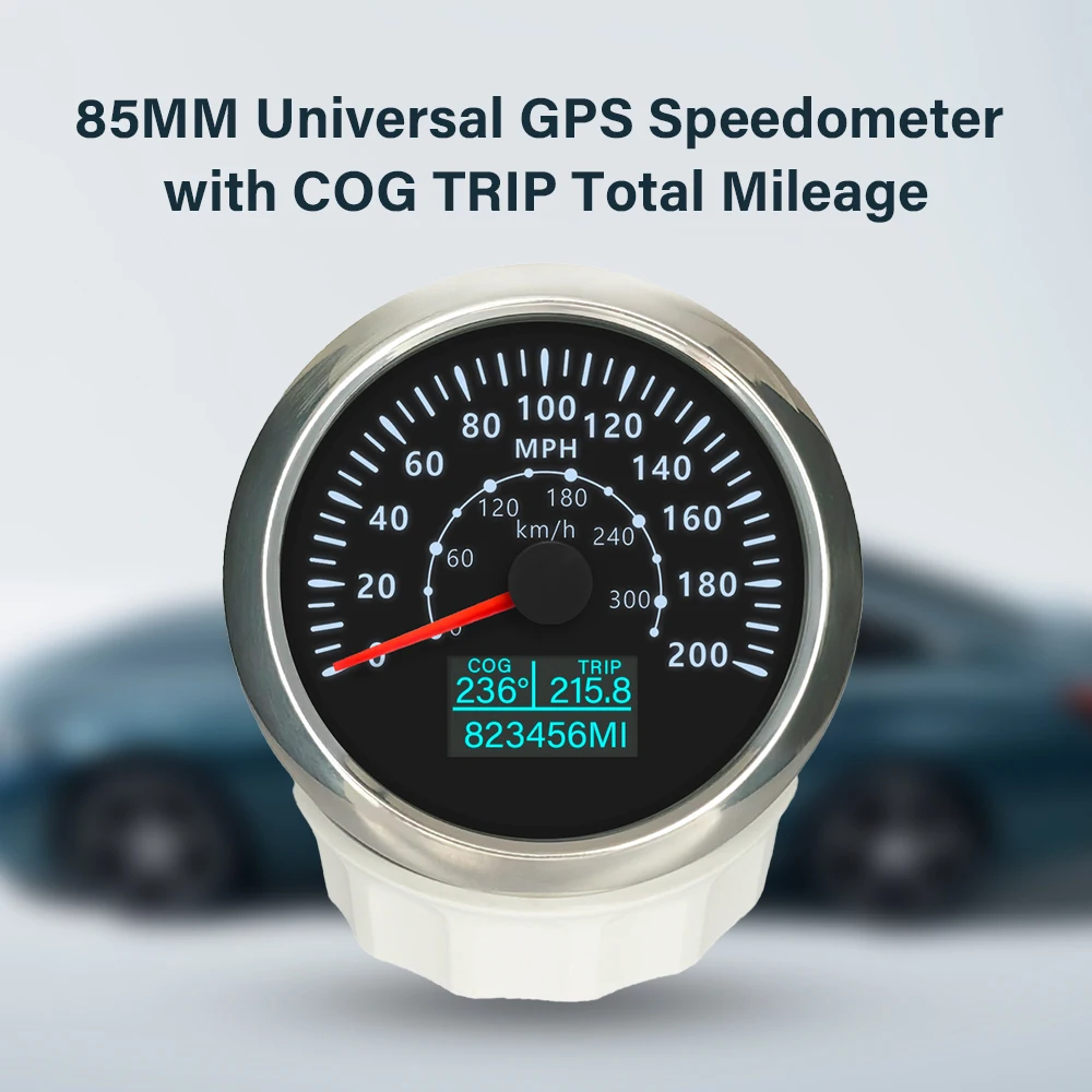 Universal-85mm-GPS-Speedometer-30-knots-60-knots-60-km-h-120-km-h-200 ...