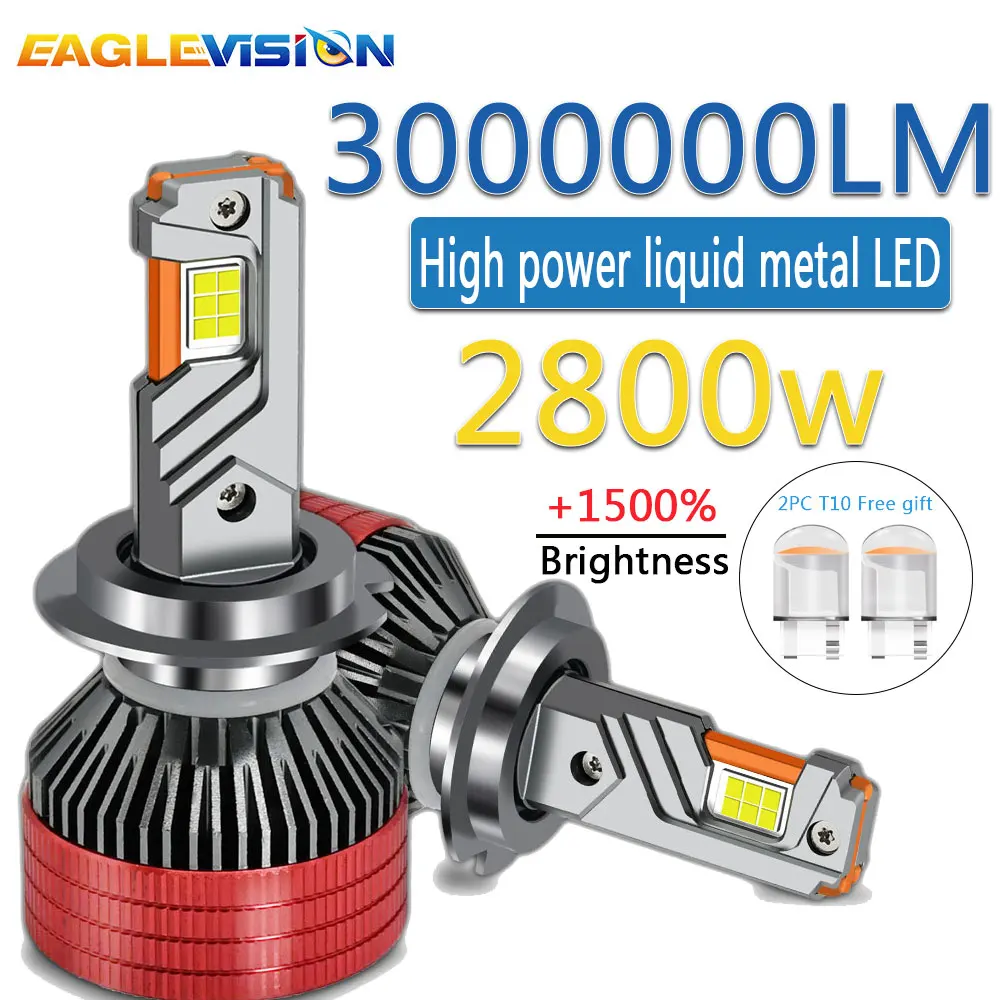EAGLEVISION-2800W-Led-High-Power-Lamp-8860-CSP-LED-Lighthouse-Headlight ...