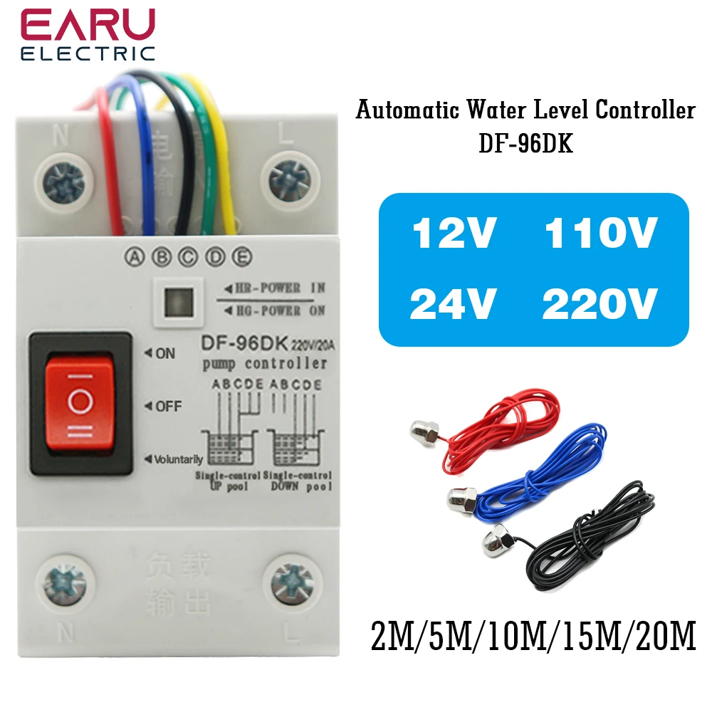 AC-DF-96DK-Automatic-Water-Level-Controller-Switch-20A-220V-110V-Water ...