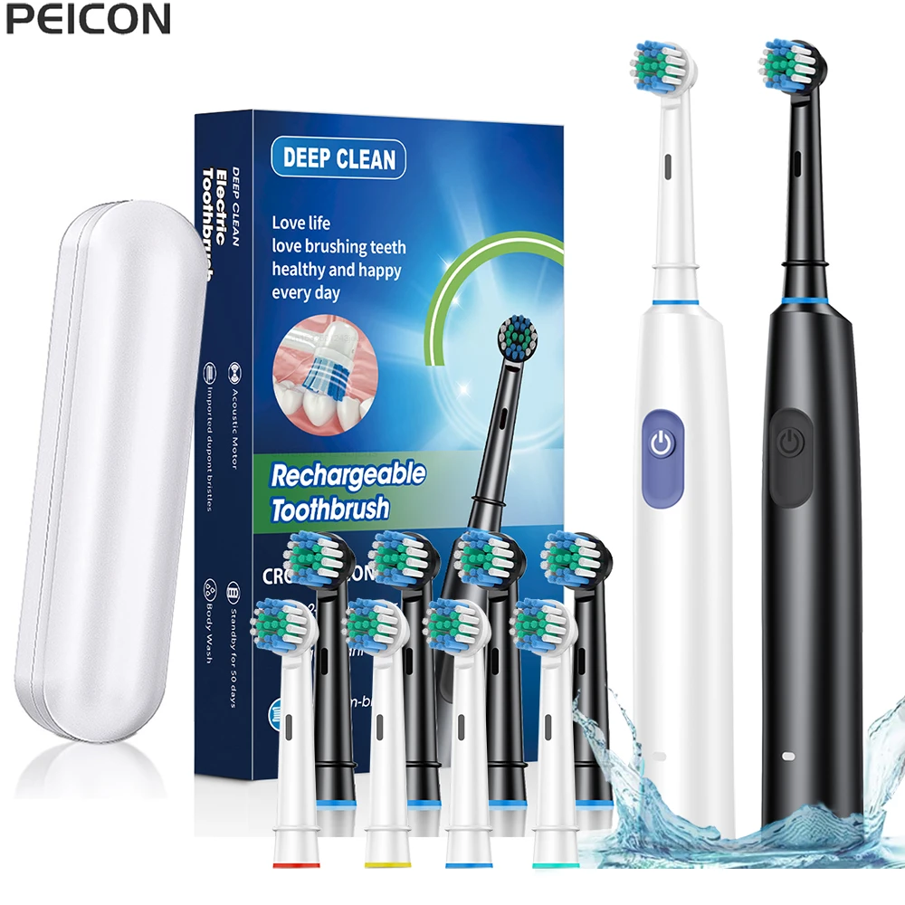 Electric-Toothbrush-Rotary-Rechargeable-Electric-Toothbrush-for-Adults ...
