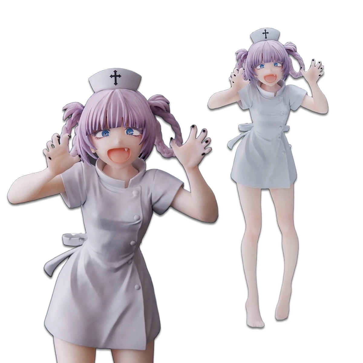 18CM-Anime-CALL-OF-THE-NIGHT-Figure-Nanakusa-Nazuna-White-Nurse-Dress ...