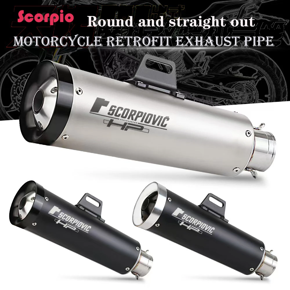 51mm-motorcycle-Scorpion-exhaust-pipe-exhaust-for-Spring-Breeze-250SR ...