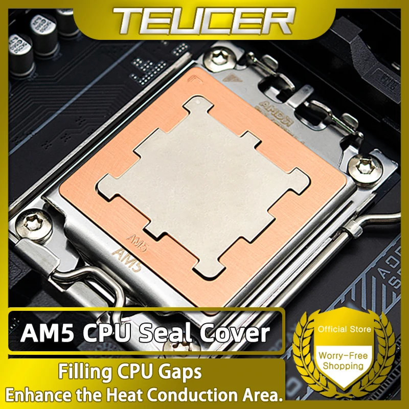 TEUCER AM5 CPU Copper Armor Contact Frame AM5 Full Fixed Non-Marking ...