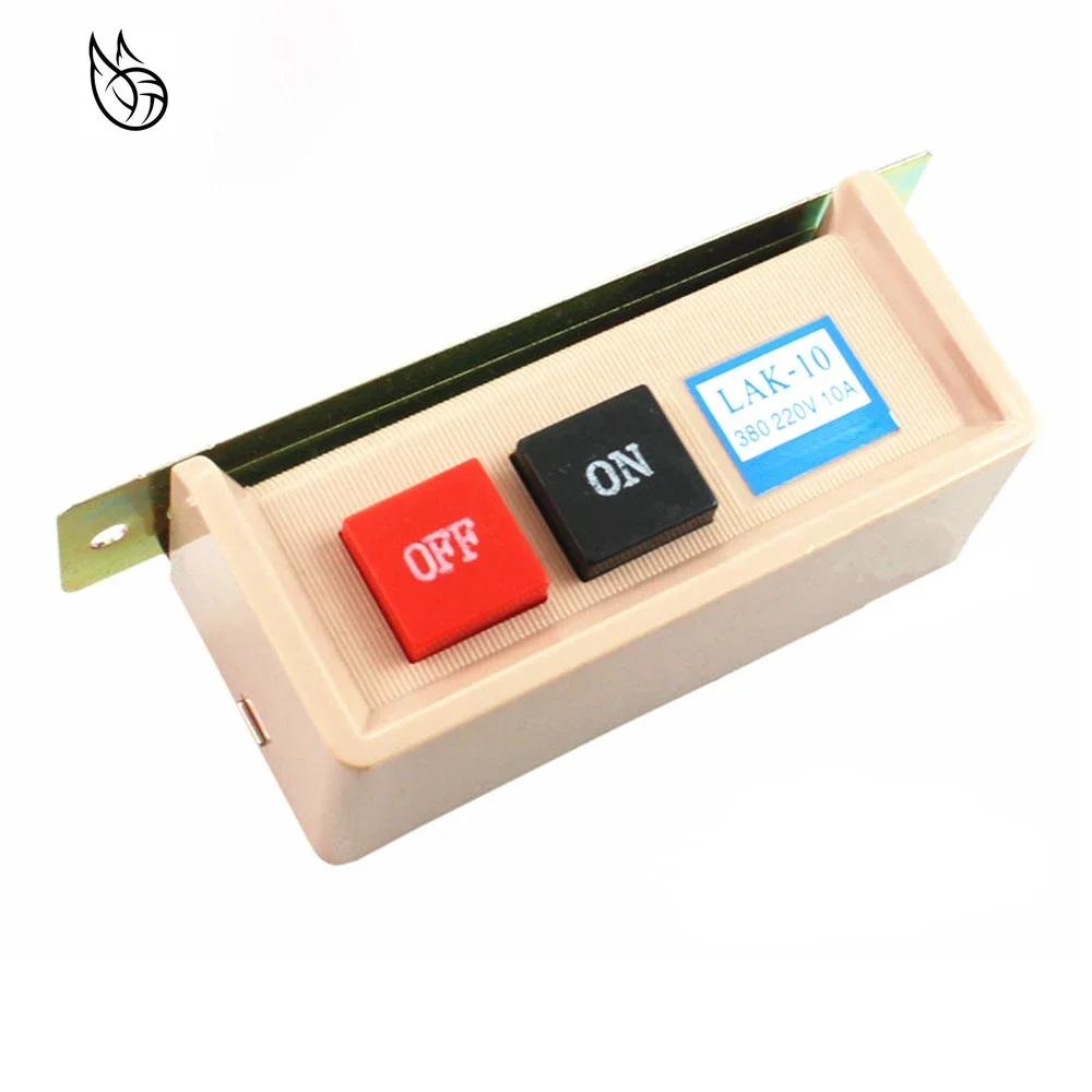 LAK-10-ON-OFF-Start-Stop-Flush-Mounted-Push-Button-Switch-AC-380-220V ...