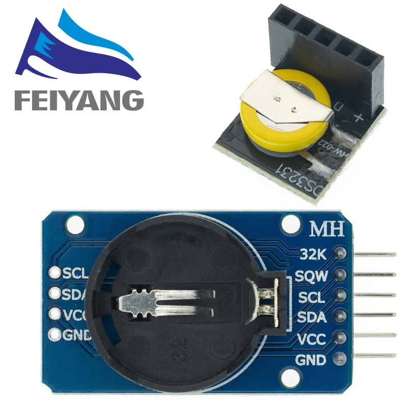 DS3231-AT24C32-IIC-Module-Precision-Clock-Module-DS3231SN-Memory-module ...