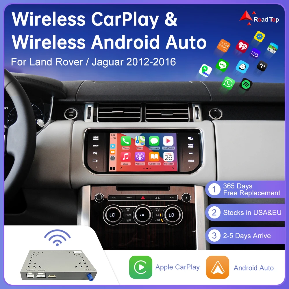 Wireless Carplay For Land Rover/Jaguar/Range Rover/Evoque/Discovery ...