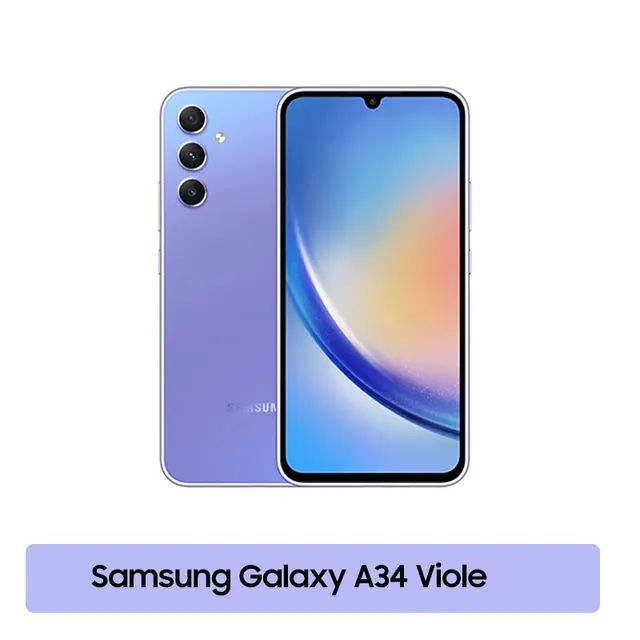 Original New Samsung Galaxy A34 5G Smartphone Android 13 MTK Dimensity ...