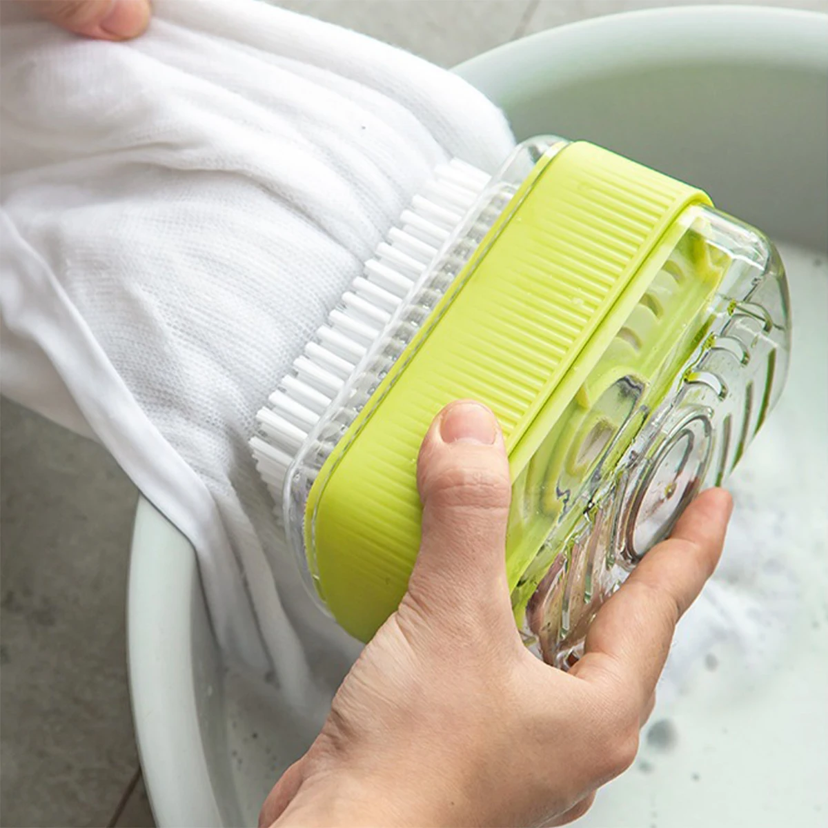 Laundry Brush Home Soap Box Simple Multifunctional Cleaning Soft ...