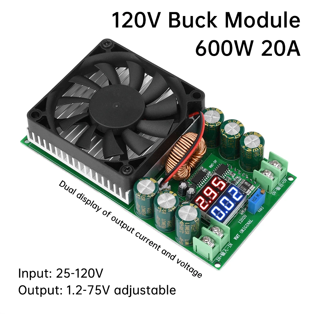 DC-DC-600W-High-power-Adjustable-Step-Down-Module-Buck-Converter-120V ...